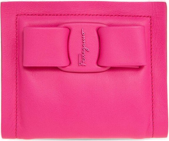Ferragamo Viva Bow Compact Wallet - ShopStyle