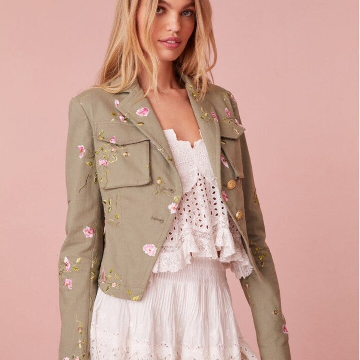 LoveShackFancy Dolisa Jacket - ShopStyle