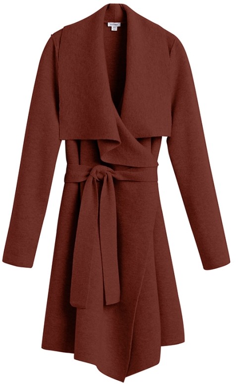 Cuyana Wool Cashmere Short Wrap Coat - ShopStyle
