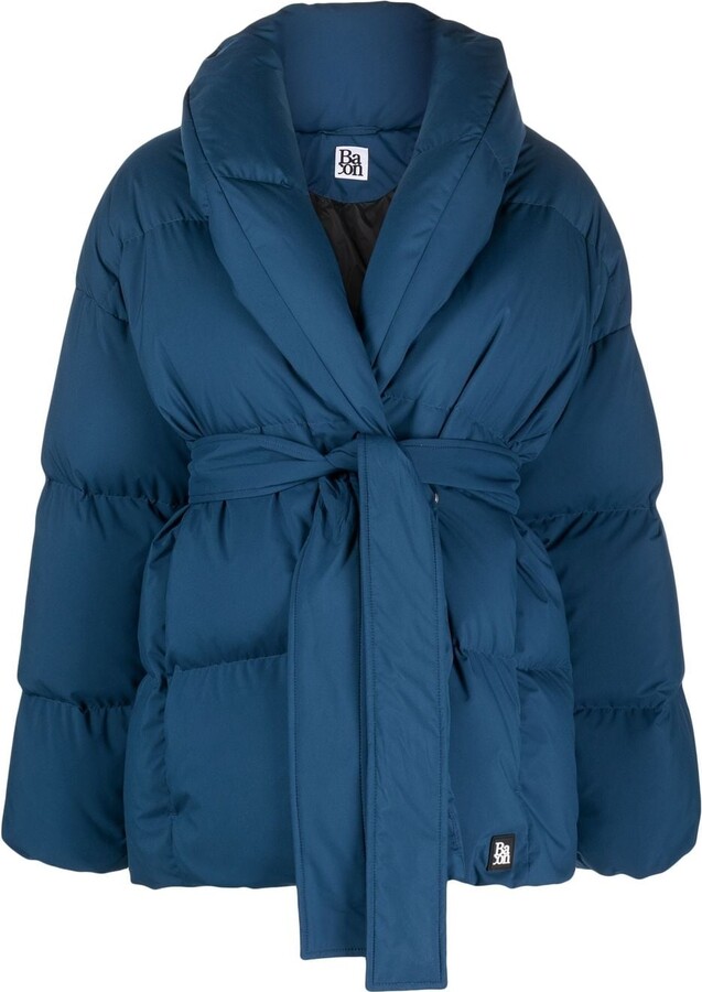 Bacon Belted Puffer Jacket - ShopStyle