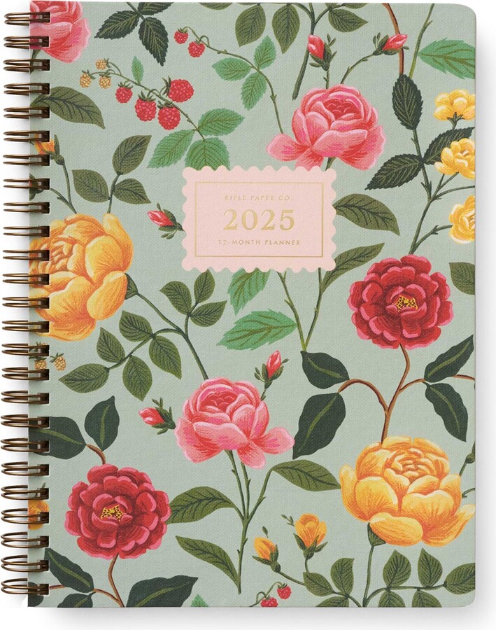 Rifle Paper Co. Roses 2025 Planner - ShopStyle Decor