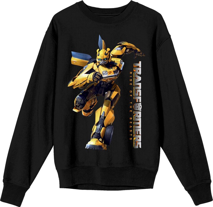 Bioworld Transformers Rise Of The Beasts Deluxe Bumblebee Crew Neck ...