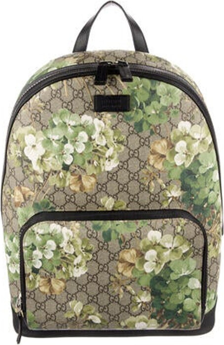 Gucci GG Supreme Blooms Backpack - ShopStyle