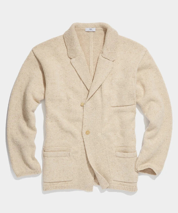 Inis Mein Relax Jacket in Natural - ShopStyle Sport Coats & Blazers