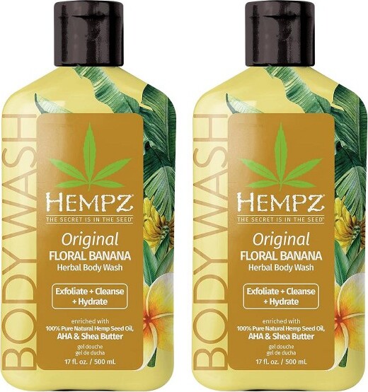 Hempz Herbal Body Wash | Helps Protect Skin and Seal in Moisture | Rich ...