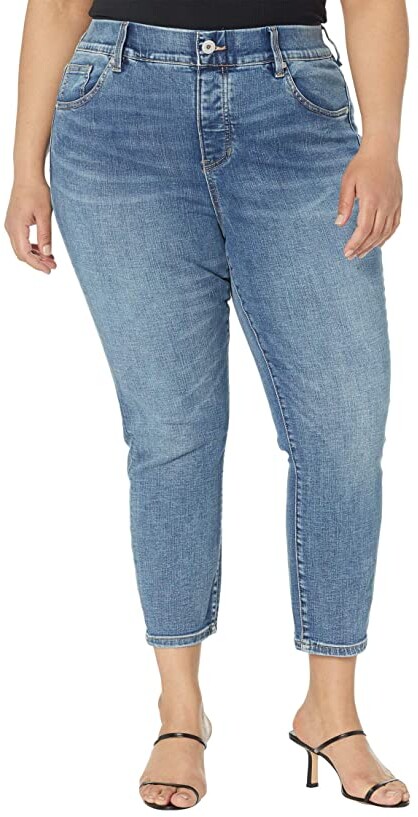 Jag Jeans Valentina High-Rise Pull-On Skinny Crop Jeans - ShopStyle ...