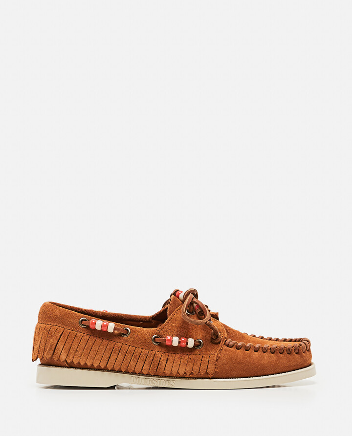 Alanui x Sebago DOCKSIDE moccasin - ShopStyle Flats