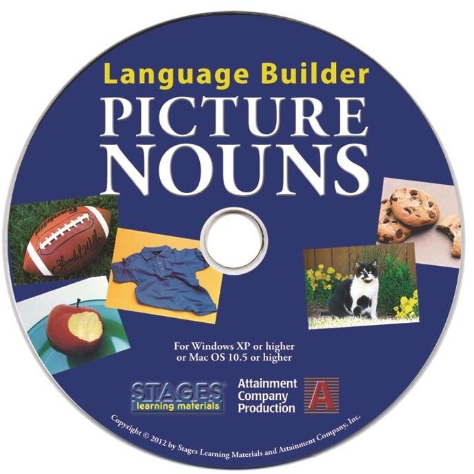 Stages Learning Materials Language Builder Picture Noun Autism Software ...