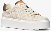 Michael Kors Romey Two-Tone Logo Platform Sneaker - ShopStyle