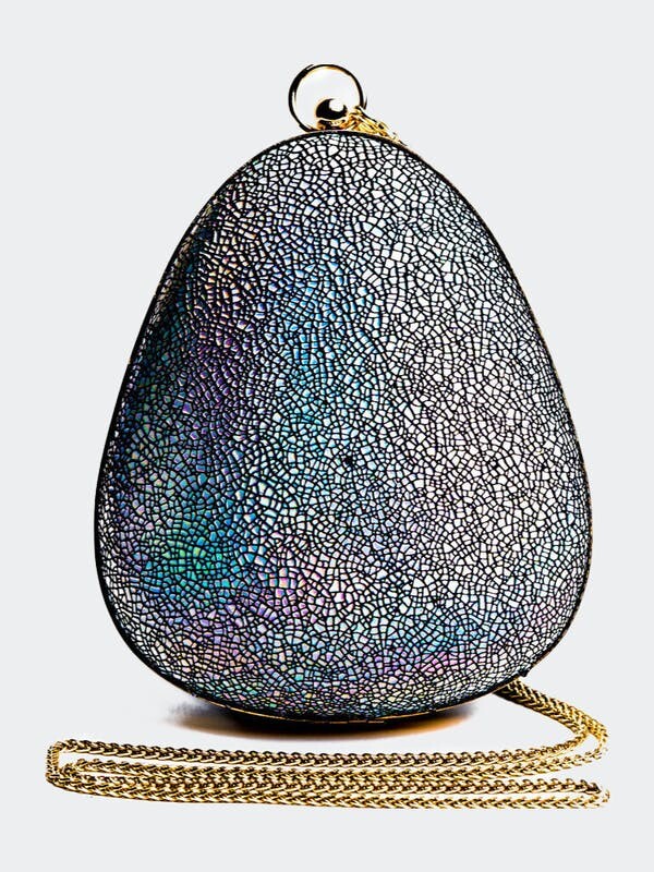 MARCO BAGA Okinawa Water Drop Hard Case Clutch - Grey - ShopStyle