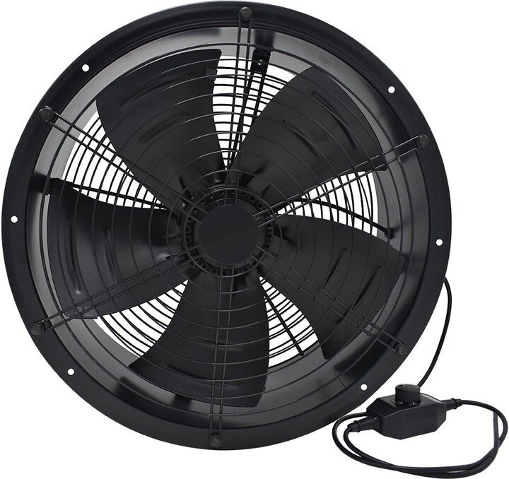 Living and Home Ventilation Wall-Mounted Exhaust Axial Fan 20-inch ...