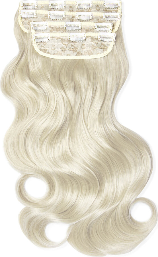 LullaBellz Ultimate Half Up Half Down 22 Inch Curly Extension and Pony ...