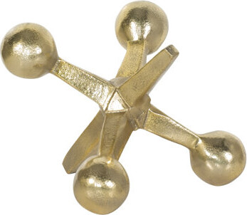 Steelside Modern Aluminum Jacks Sculpture - ShopStyle Decor