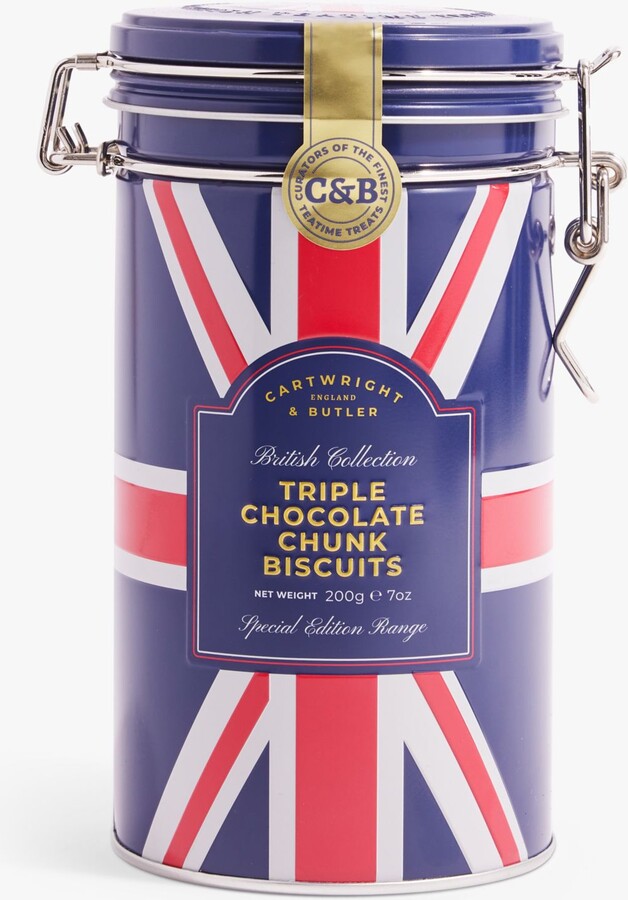 Cartwright & Butler British Collection Triple Choc Chunk Biscuits ...