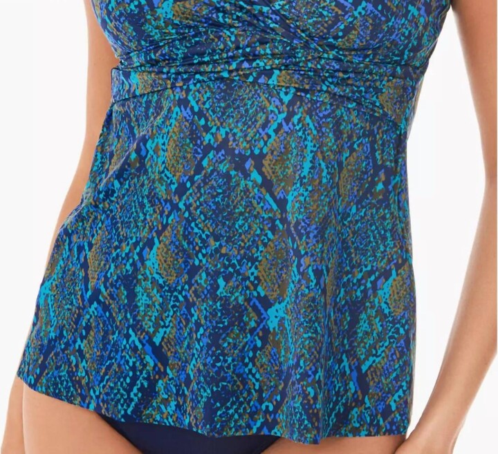 Miraclesuit Basilisk Tankini Top In Multi - ShopStyle Swimsuit Coverups