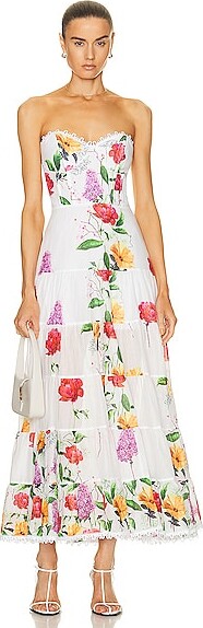 Charo Ruiz Ibiza Danny Maxi Dress in White - ShopStyle