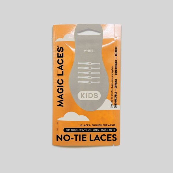Magic Laces Kids' 14pc (1 pr shoes) No Tie Shoe Laces - - ShopStyle