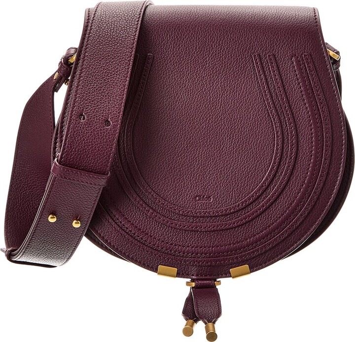 Chloé Marcie Leather Saddle Bag - ShopStyle