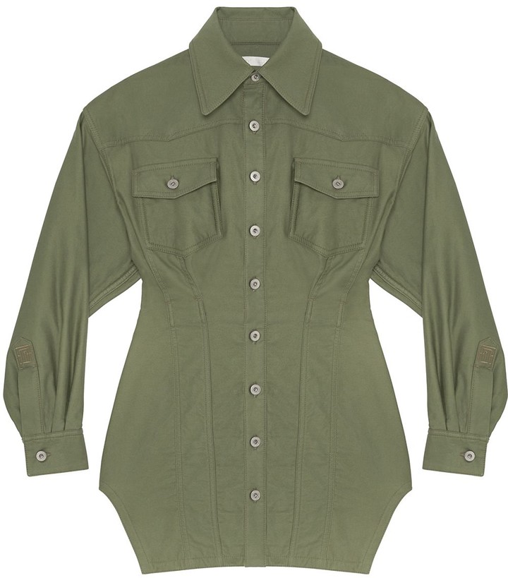 Fenty by Rihanna Utilitarian corset dress - ShopStyle