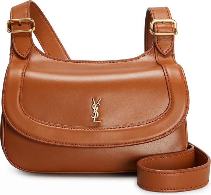 Saint Laurent Charlie Small Calfskin Crossbody Bag - ShopStyle