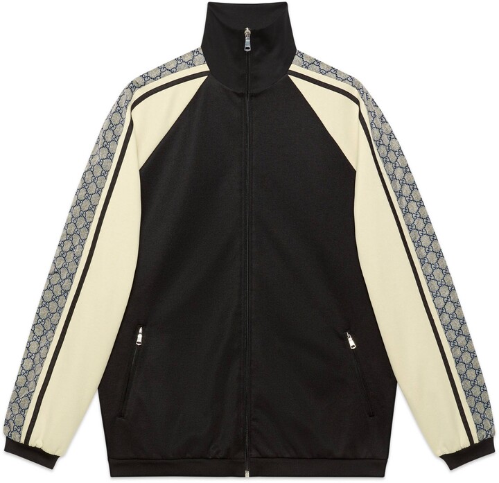 Gucci Oversize technical jersey jacket - ShopStyle Outerwear