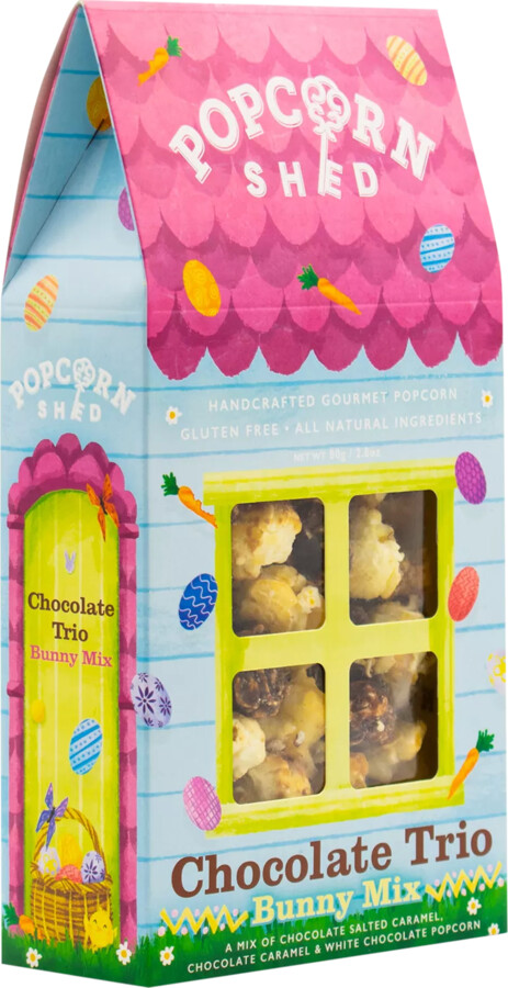Popcorn Shed Chocolate Trio Bunny Mix Gourmet Popcorn - ShopStyle Food ...
