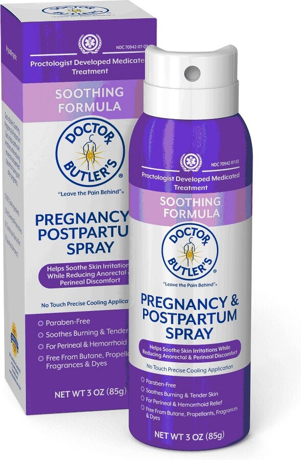 Doctor Butler's Pregnancy & Postpartum Perineal Spray, 1 Count ...