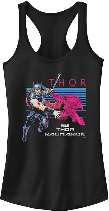 Licensed Character Juniors' Marvel Thor Ragnarok Retro Action Pose ...
