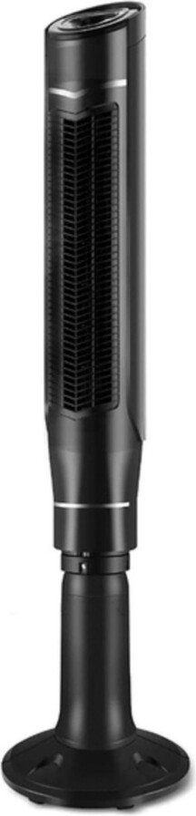 Optimus 59 Inch 360 Degree Oscillation Pedestal Tower Fan in Black with ...