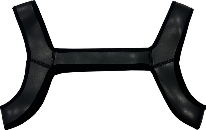 DRHOM Men's Body Chest Harness Wetlook Neoprene Chest Harness Vest Tops ...