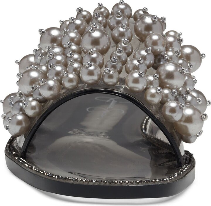 Jessica Simpson Kassime Crystal Embellished Jelly Slide Sandal - ShopStyle