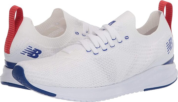 New Balance Women's Vizo Pro Run Knit V1 Shoe (White/Marine Blue/Toro ...
