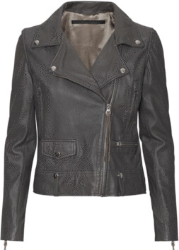 MDK - Seattle Bungee Thin Leather Jacket - ShopStyle