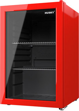 Husky 69L Beverage Refrigerator 2.4 Cu. ft. Freestanding Mini Fridge ...