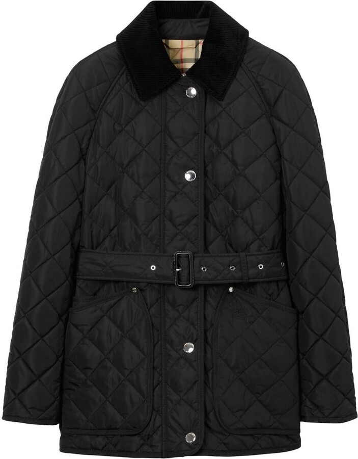 Burberry Nylon quilted jacket - ShopStyle Down & Puffer Coats