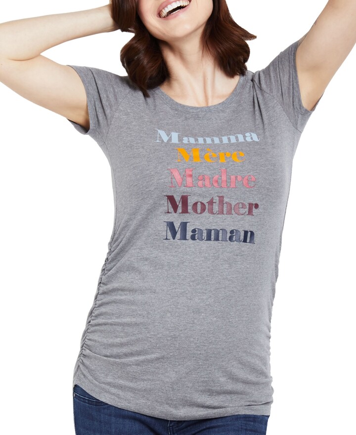 Motherhood Maternity Mamma Charity Maternity Tee - ShopStyle T-shirts