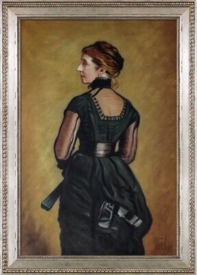 Overstock Art Portrait Of Kate Perugini, Daughter Of Charles Dickens ...