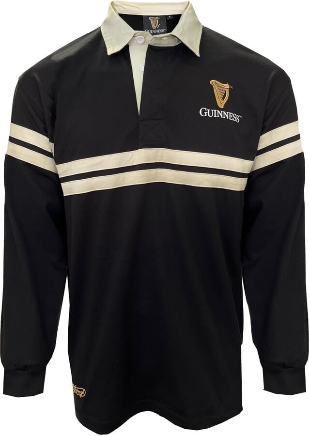 Traditional Craft Guinness Rugby Shirt for Men Ireland Long Sleeve ...