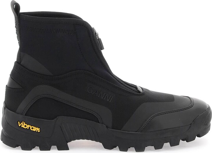 Ganni Layered technical - ShopStyle Boots