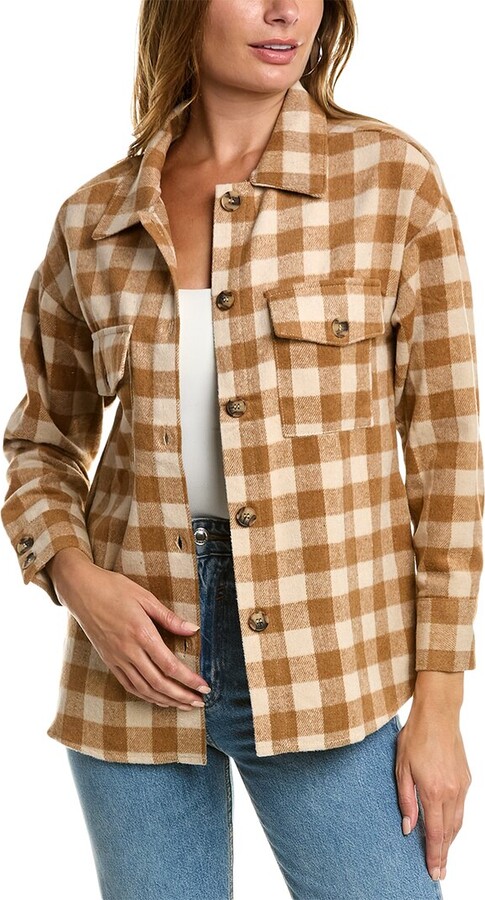 Sadie & Sage Sage the Label Lex Plaid Jacket - ShopStyle Blazers