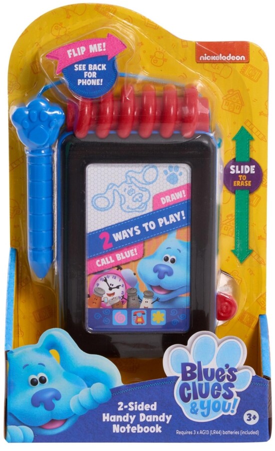 Just Play Blue's Clues & You! 2-Sided Handy Dandy Notebook - ShopStyle Toys