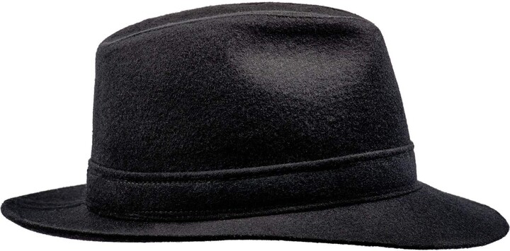 Sterkowski Corleone Hat | 100% Woolen Sewn Wide Brim Fedora Hat ...