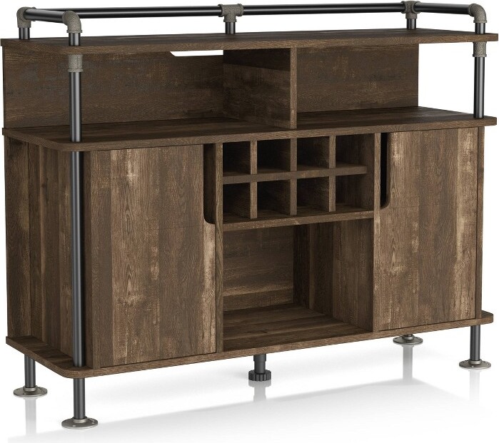 Towerson Rustic Server Buffet Reclaimed Oak - miBasics - ShopStyle