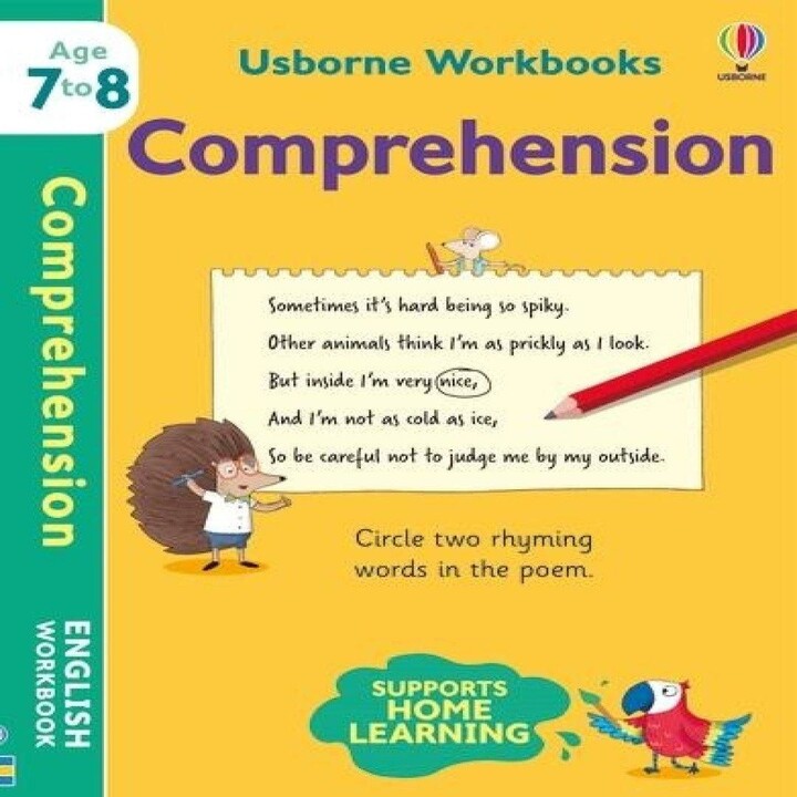 Caroline Young Usborne Workbooks Comprehension 7-8 Book - ShopStyle