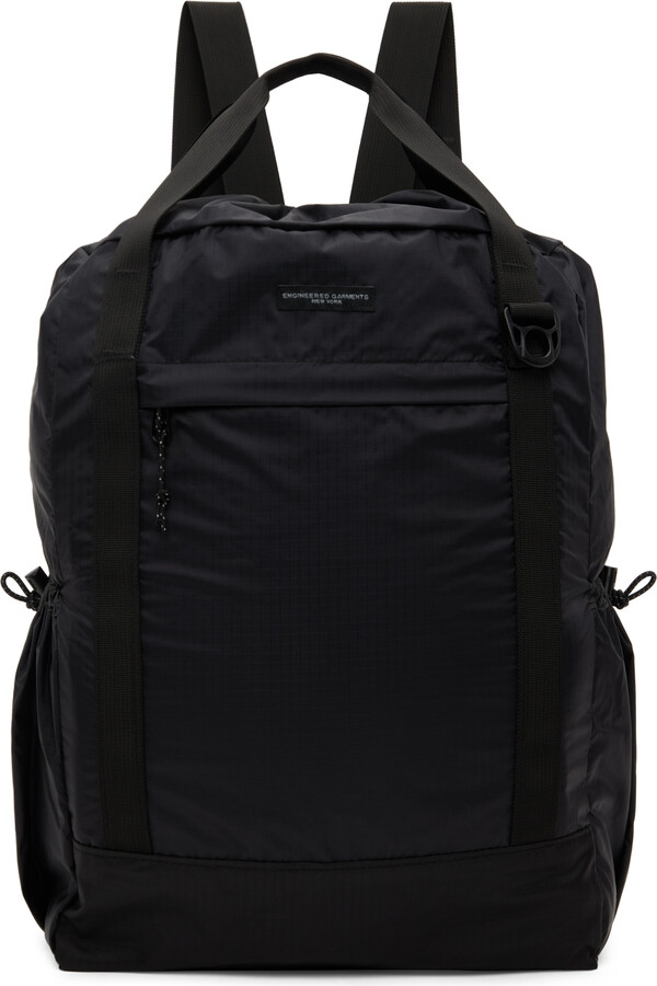 Engineered Garments Black 3 Way Backpack - ShopStyle