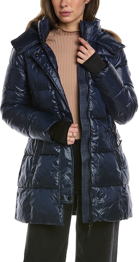 French Connection Belted Puffer Coat - ShopStyle