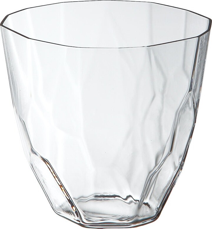 Sghr Sugahara White Ginette Faceted Old Fashioned Glass - Clear - ShopStyle Vases