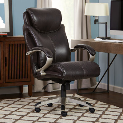 Serta at Home Serta Dayton Big and Tall Executive Office Chair with AIR ...
