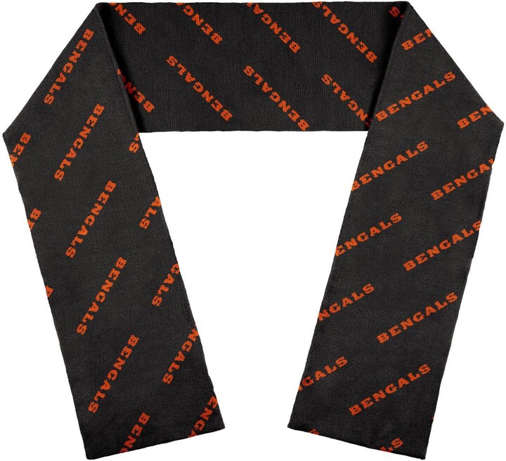 Women's Wear by Erin Andrews Cincinnati Bengals Team Wordmark Scarf ...