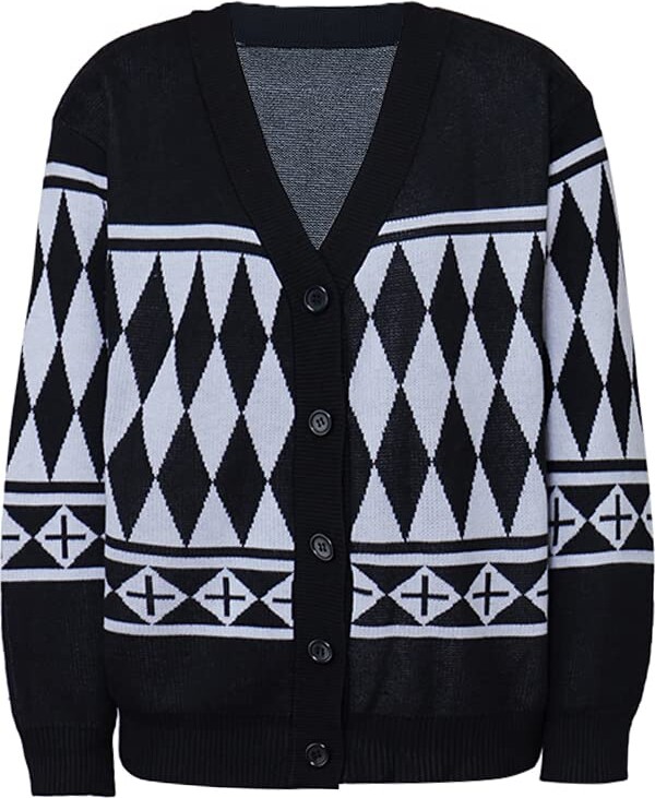 VintageCos Draken Sweater Tokyo Cosplay Revengers Costume Button Knit ...